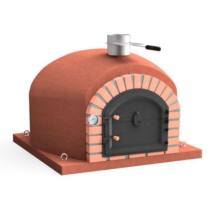 Holzbefeuerter Pizzaofen outdoor FUMUS 80. BrasaOvens